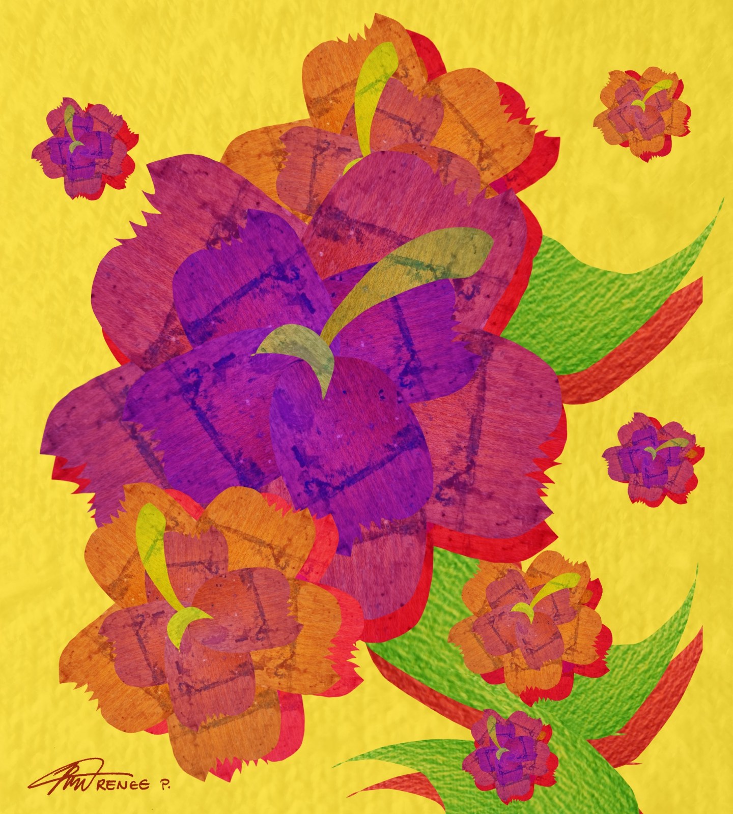 “Gumamela” by Renee Perez – The Orange Rose